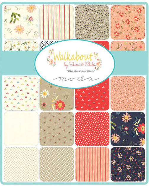 Walkabout by Sherri & Chelsi Charm Pack - Moda Fabrics – Paper Rose Studio