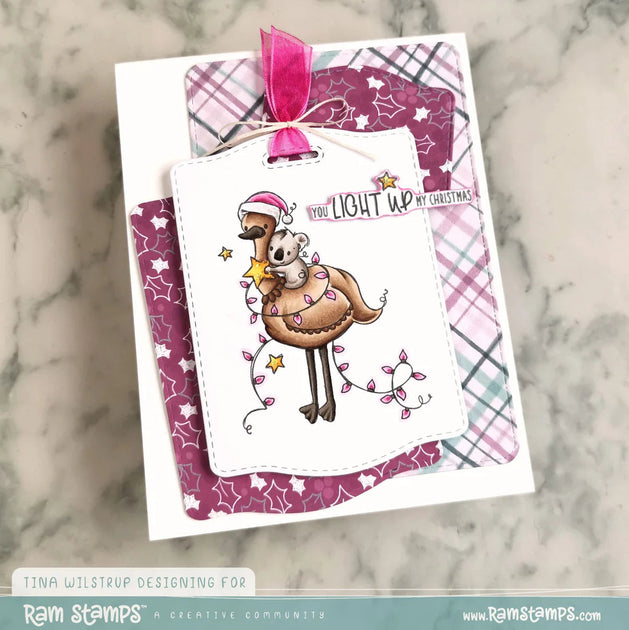 Light Up Emu Clear Stamp 31323 – Paper Rose Studio