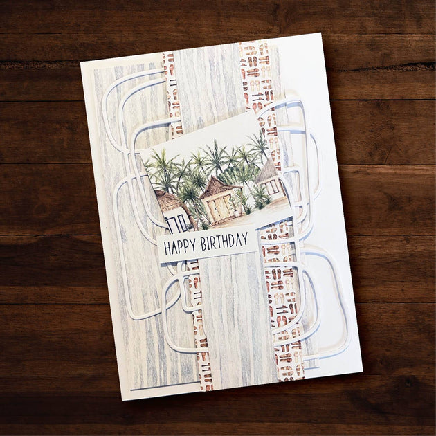 Abstract Scribble Texture Metal Cutting Die 29599 – Paper Rose Studio