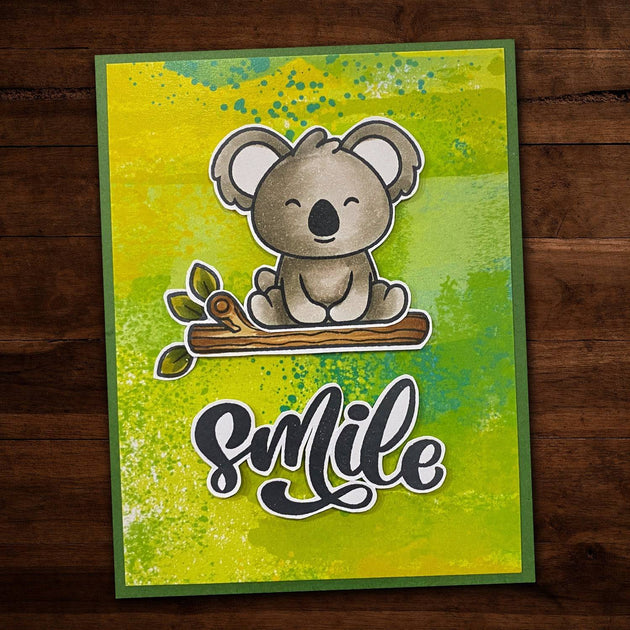 Get Well Soon Koala 3x4" Clear Stamp Set 23101 DISCONTINUED – Paper ...