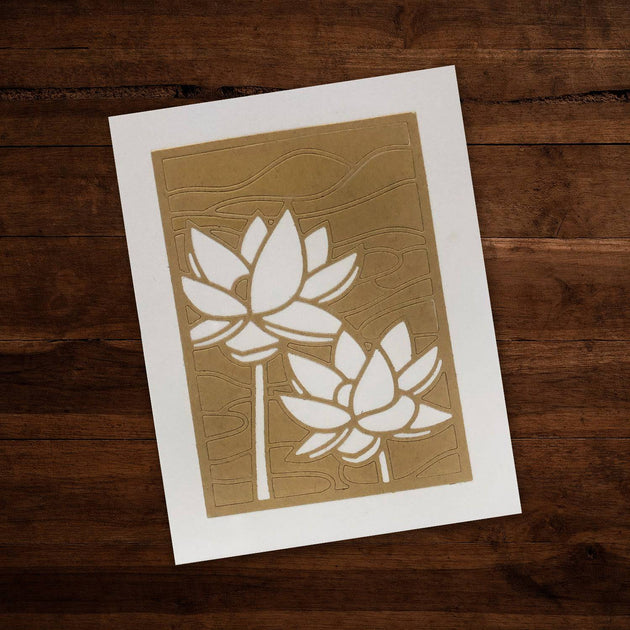 Mosaic Lotus Metal Cutting Die 28504 – Paper Rose Studio