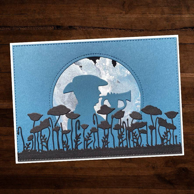 Soldier with Bugle Circle Metal Cutting Die 18646 – Paper Rose Studio