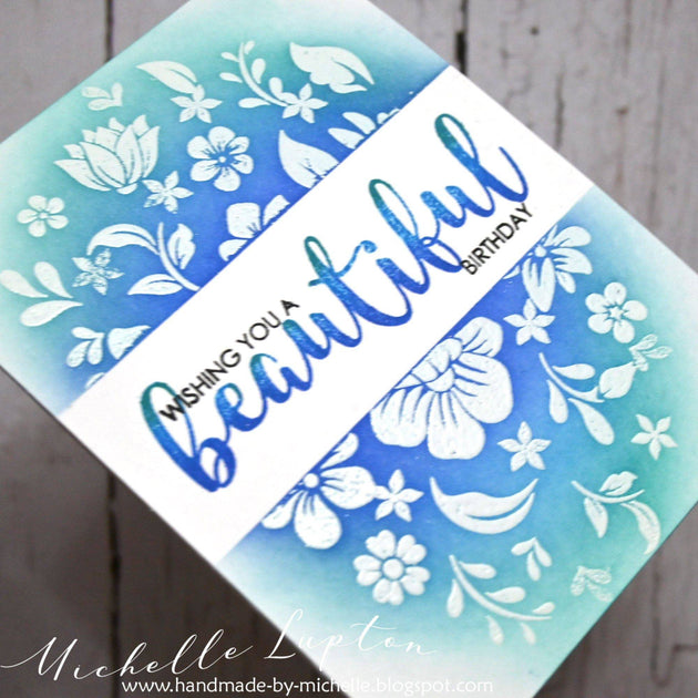 Solid Flowers & Leaves Clear Stamp Set 20712 DISCONTINUED – Paper Rose ...