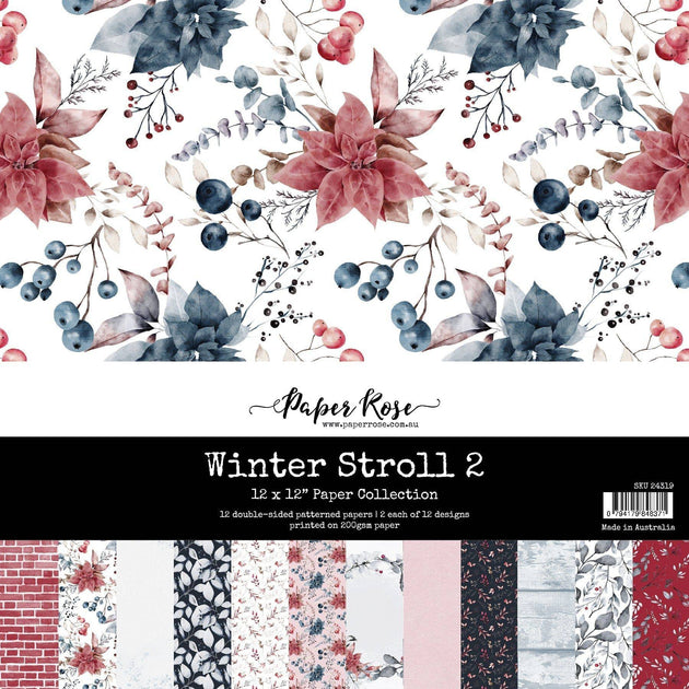 Winter Stroll 2.0 12x12 Paper Collection 24319 – Paper Rose Studio