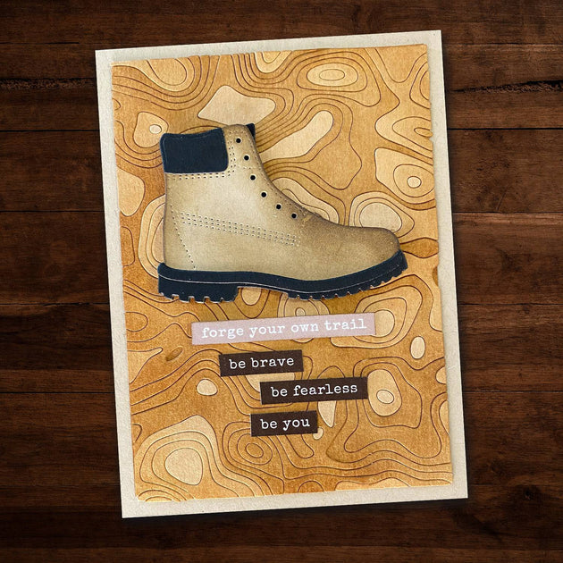 Work Boot Creator Metal Die Set 18475 – Paper Rose Studio